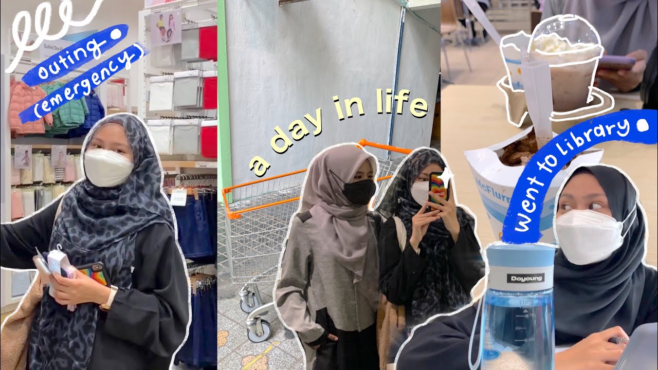 my campus diary •4📍cfs iium: met a friend from Korea? lol, just ...