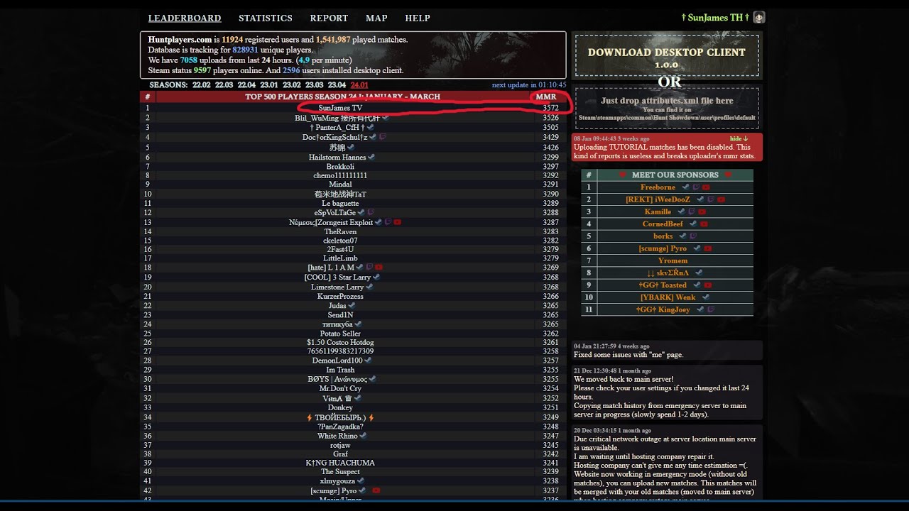 Check mmr Hunt Showdown - YouTube