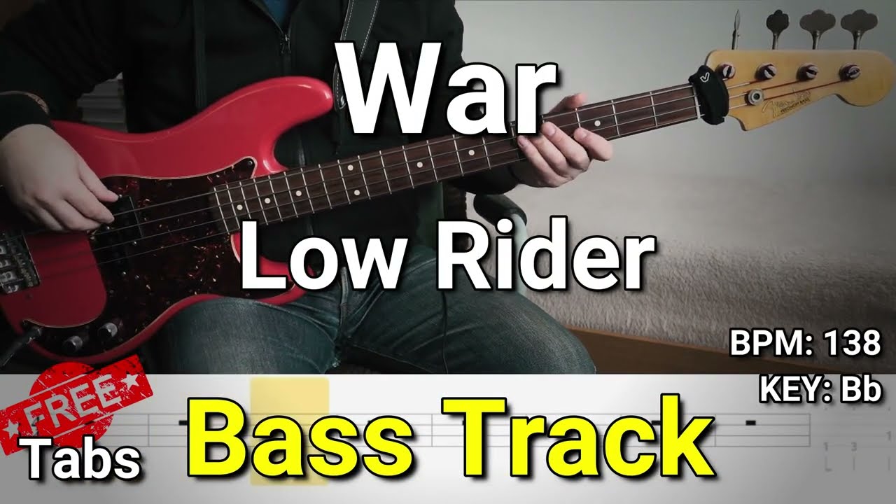 War - Low Rider (Bass Track) Tabs - YouTube