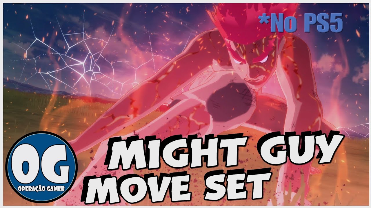 Might Guy - Move Set: Road To Boruto (PS5) - YouTube
