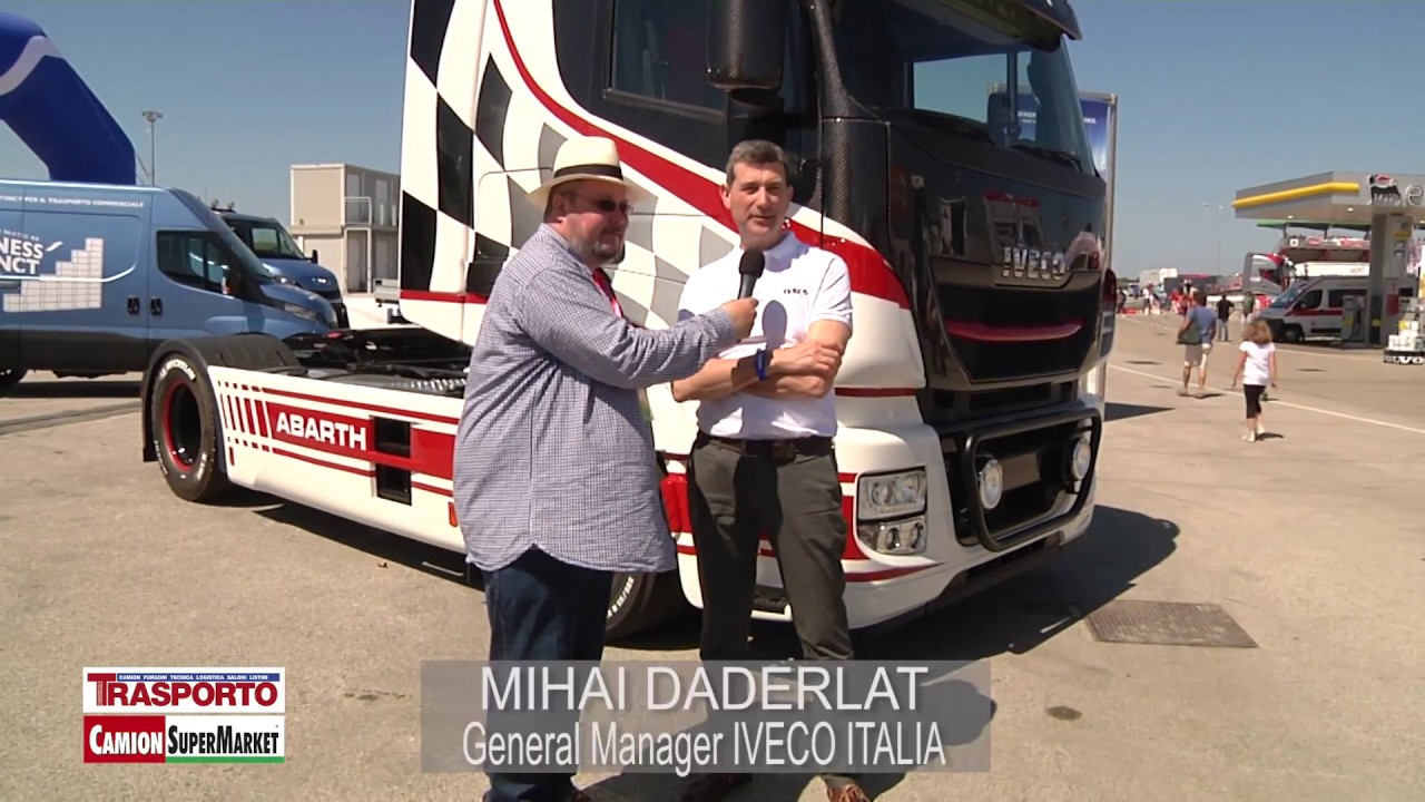 Intervista ad Iveco | Petronas Urania Gran Prix Truck Misano 2017 - YouTube