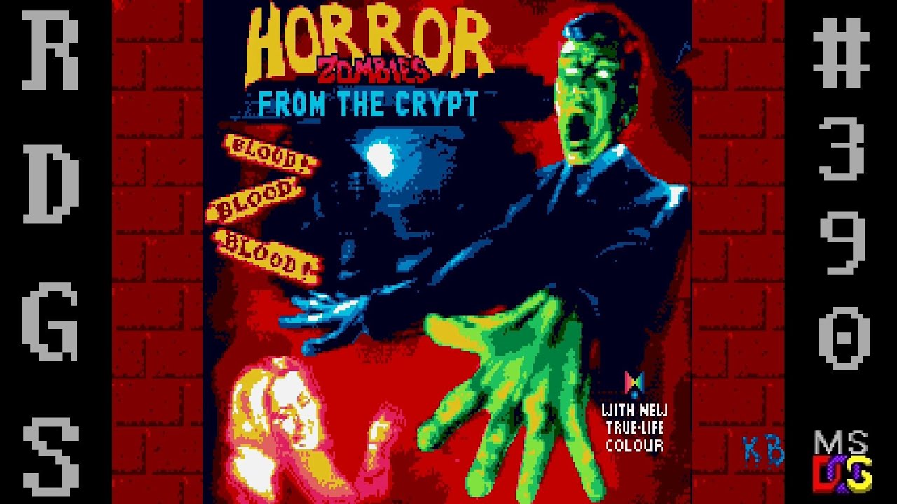 Random DOS Game Show #390: Horror Zombies from the Crypt (1990) - YouTube