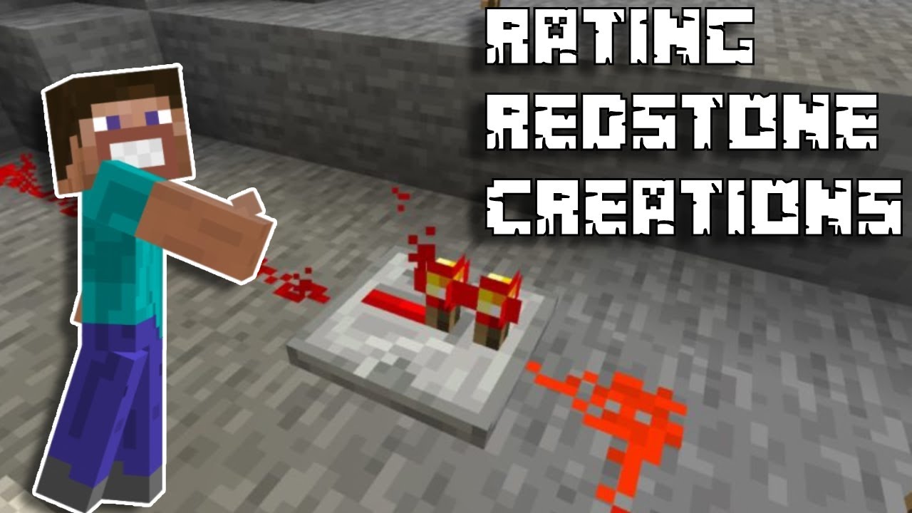 Minecraft: Rating Redstone Creations - YouTube