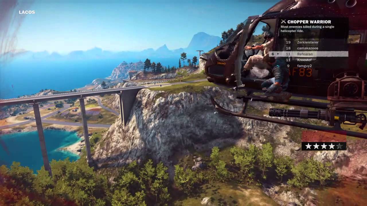 Just Cause 3 Sima leon military base takeover - YouTube