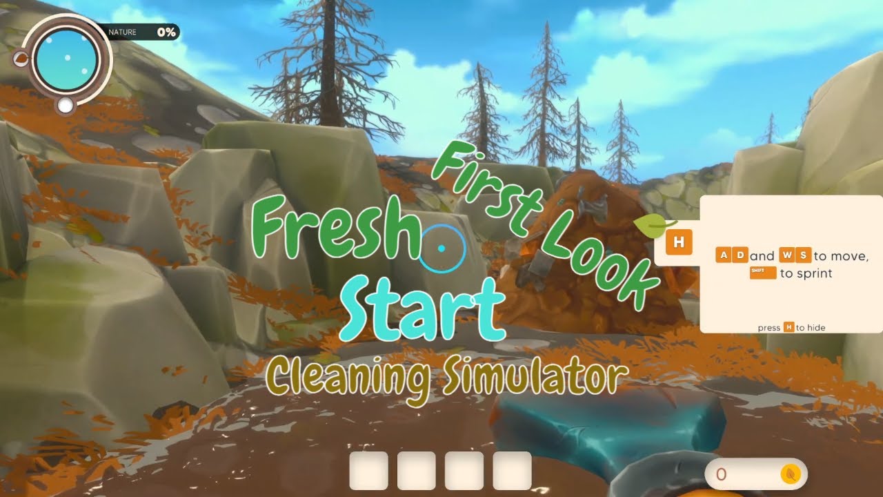First Look- Fresh Start Cleaning Sim - In The States (part 1) - YouTube