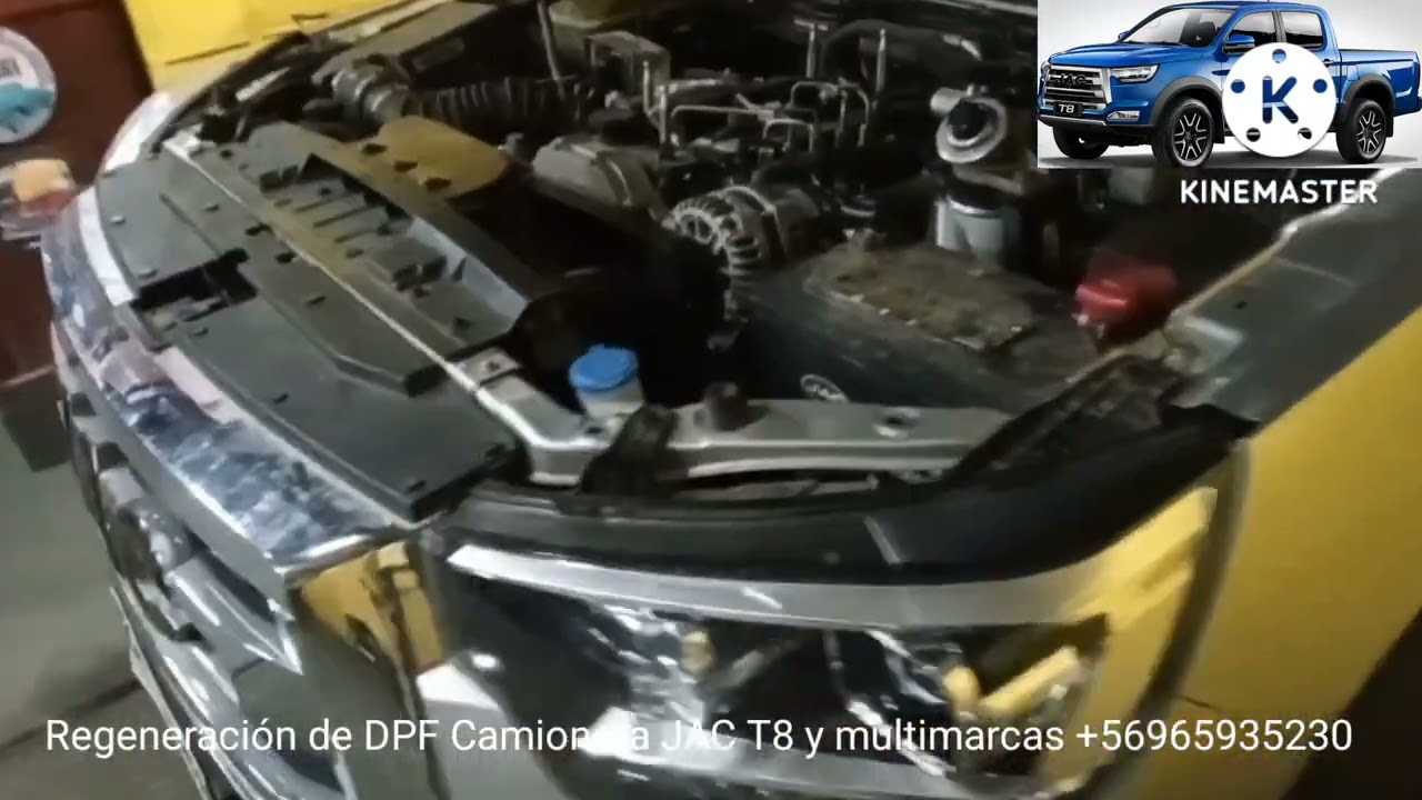 Regeneración de DPF JAC T8 ( Scanner Multimarcas, diagnóstico y ...