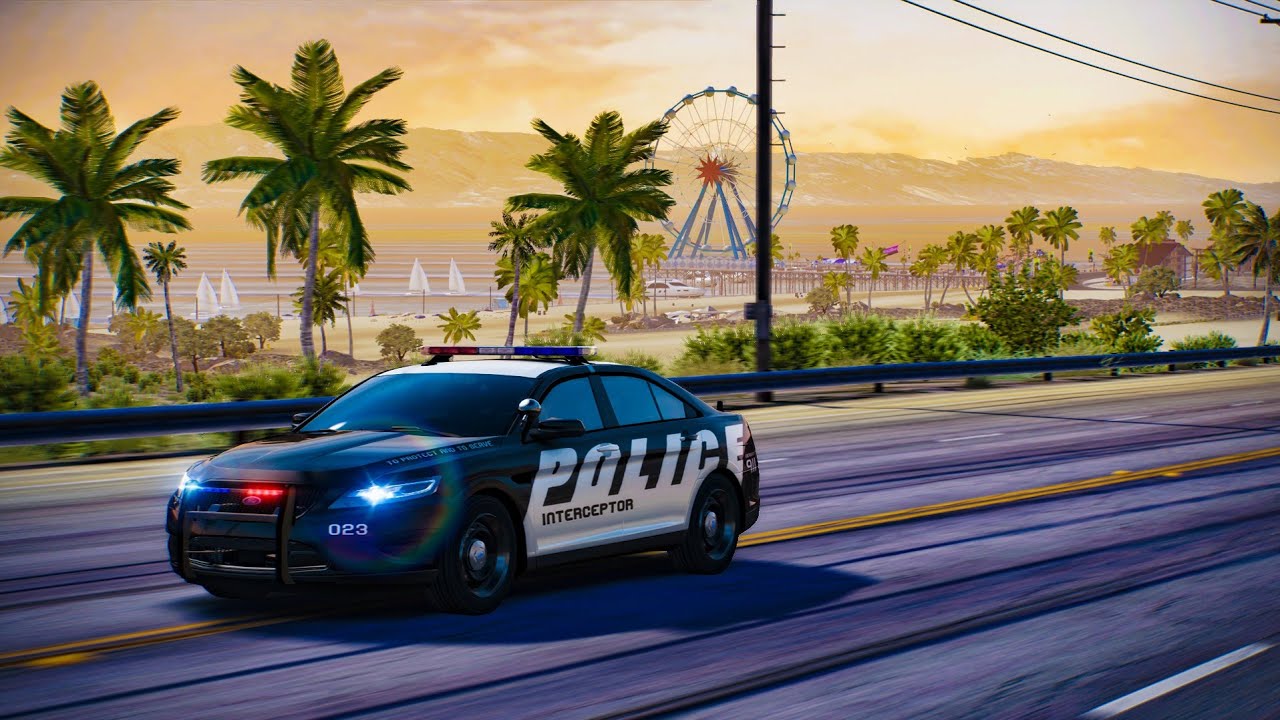 NFS Hot Pursuit : Remastered - Patrolling in a 2010 Ford Taurus Police ...