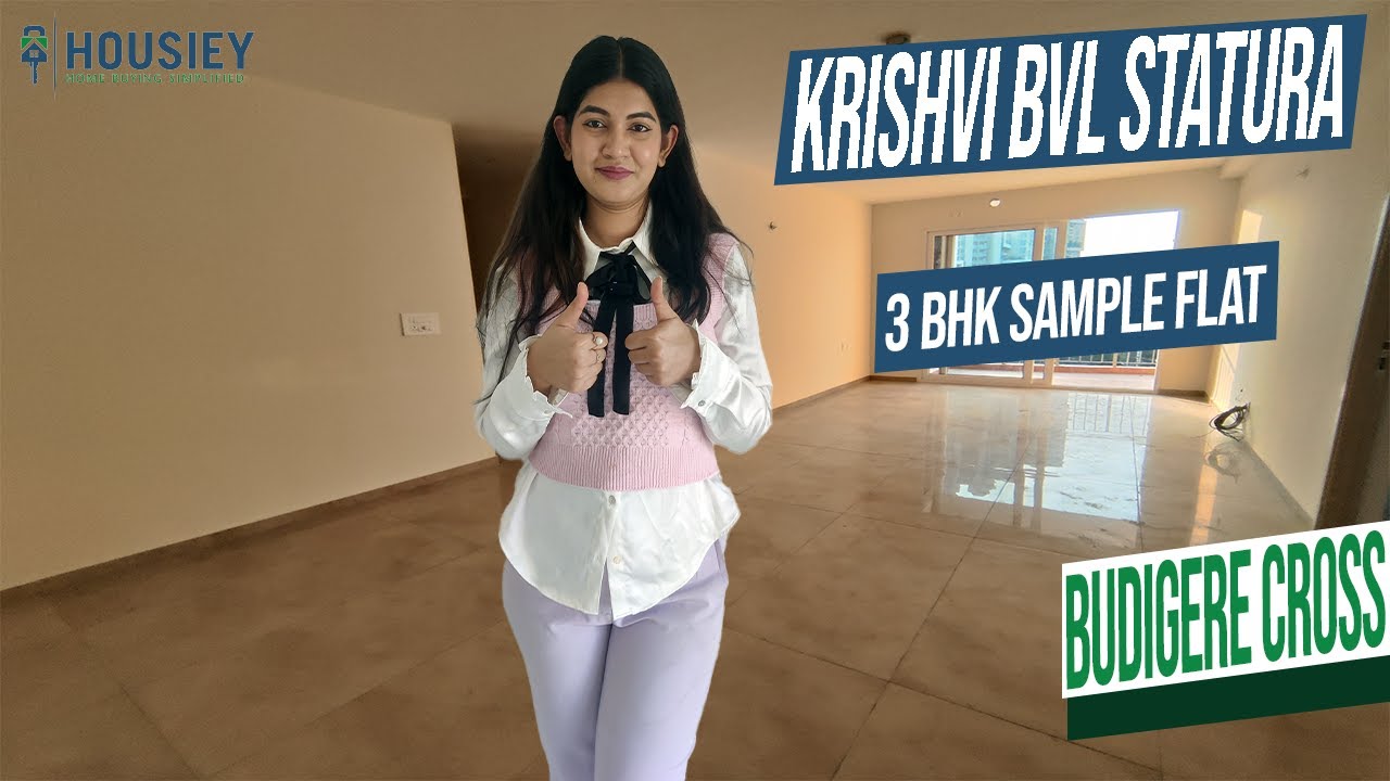 Krishvi Statura Bangalore | 3 BHK Sample Flat Tour [2025] | Krishvi ...