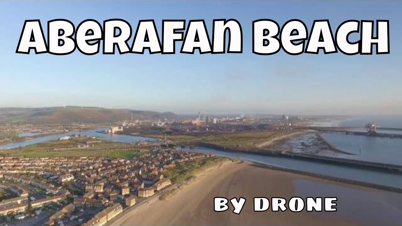 Aberafan Beach by Drone - YouTube