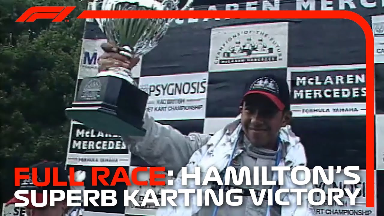 Lewis Hamilton's Epic 1998 Karting Win From The Back Of The Grid - YouTube