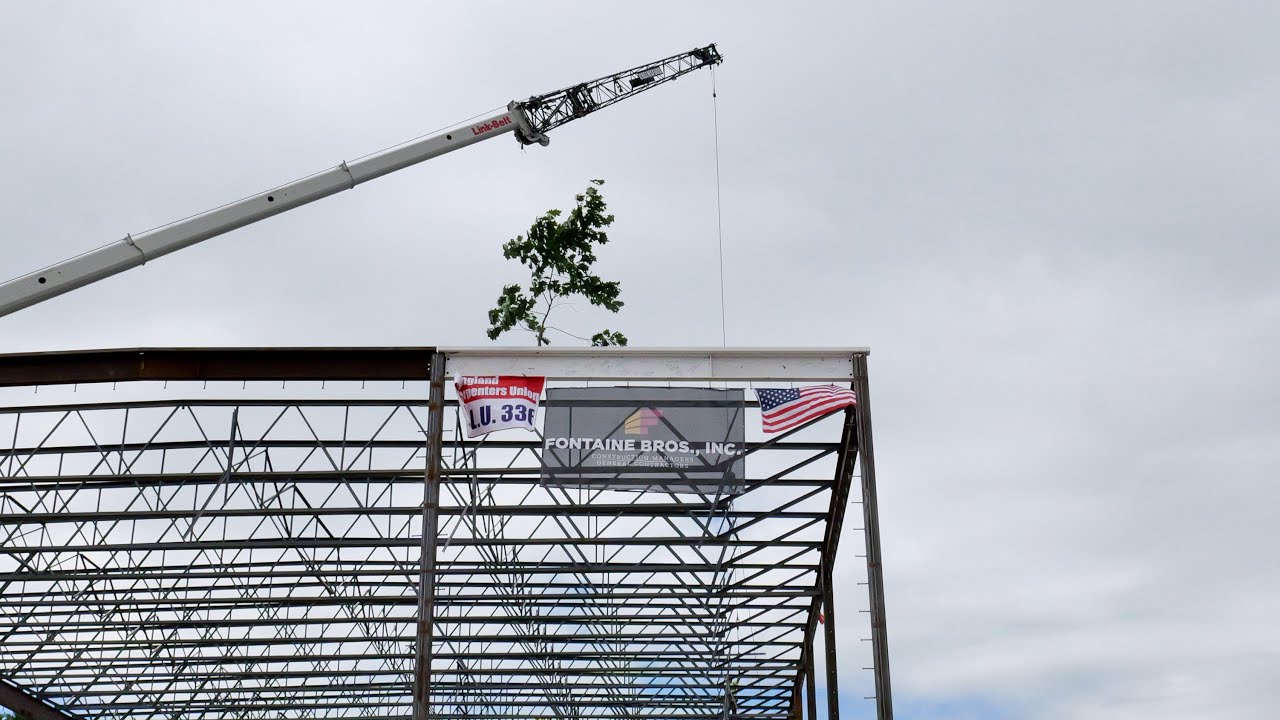 Topping Off Ceremony 6-24-24 - YouTube