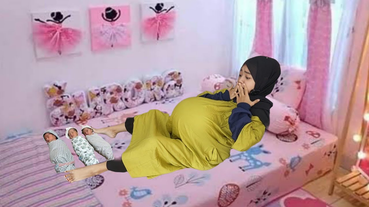 KAGET TIBA2 KONTRAKSI IBU HAMIL BESAR MELAHIRKAN BAYI SENDIRI SECARA ...