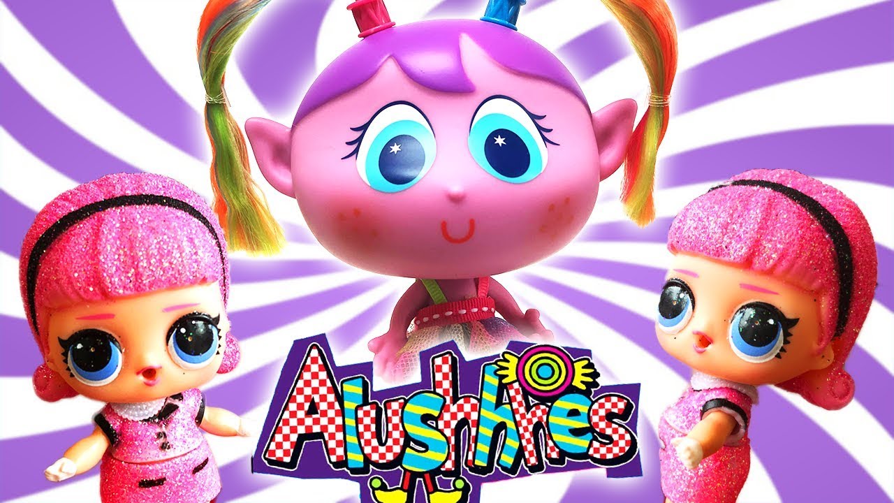 LOL Surprise Dolls Meet Distroller Alushhhes! Featuring Glitter Series ...