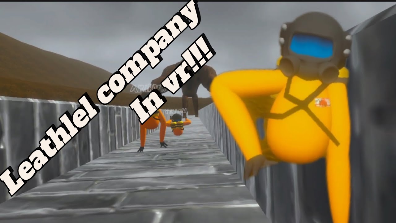 Lethal company IN VR!!!!??! | CapuCompany - YouTube