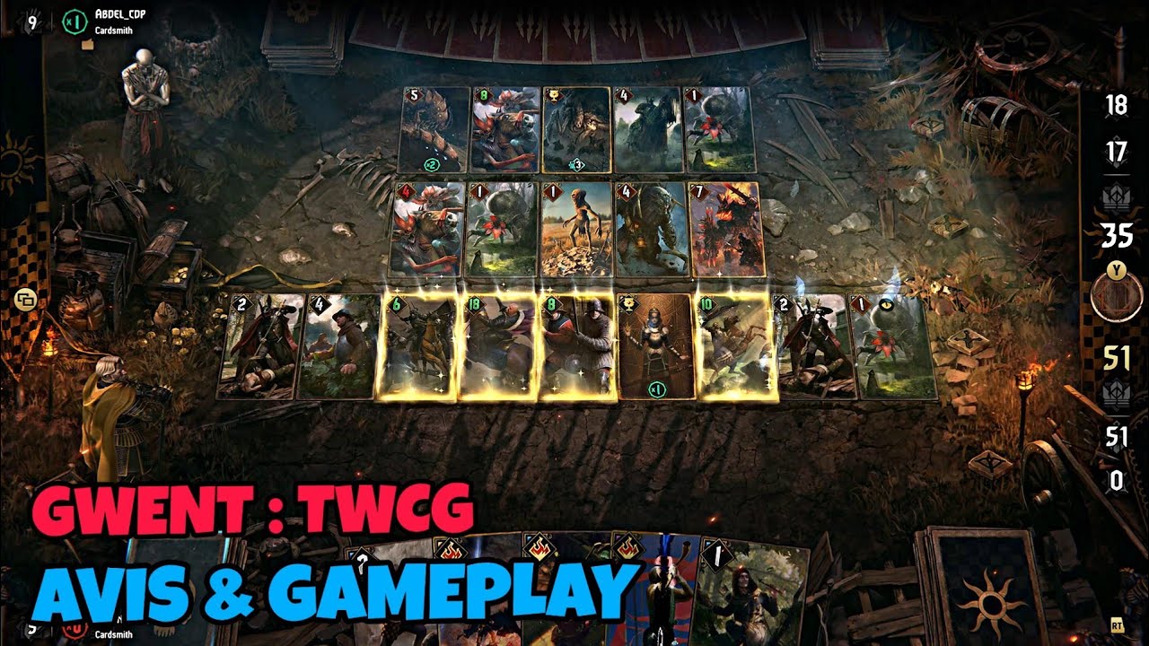 GWENT : THE WITCHER CARD GAME - AVIS & GAMEPLAY (IOS/ANDROID) - YouTube