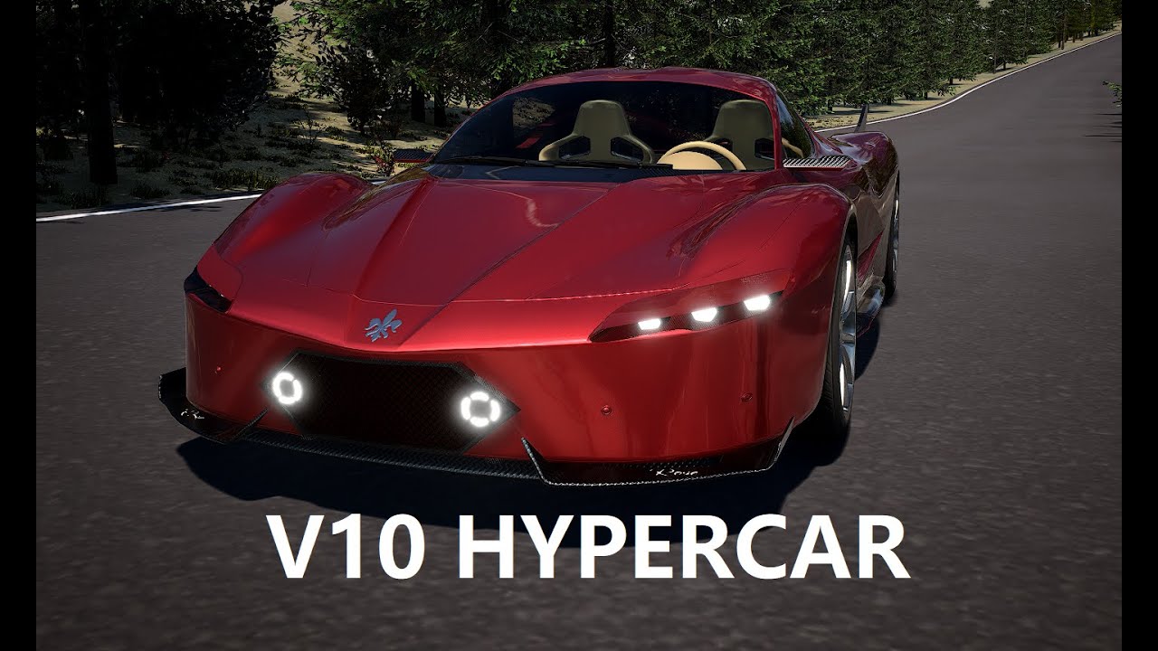 V10 SUPERFAST HYPERCAR (Automation/BeamNG) - YouTube