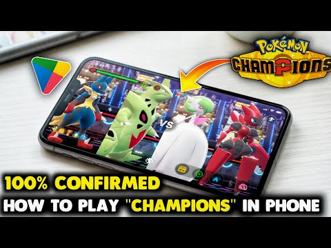 How to Play Pokemon Champions in Android |Pokemon High Graphics Game | Champions Game Release Date