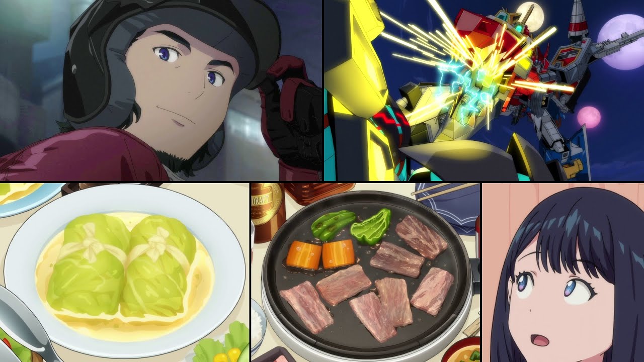 GRIDMAN UNIVERSE: Naoto, 3 Moons & Cabbage References [グリッドマン ユニバース 電光 ...