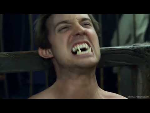 Being Human - cage werewolf transformation