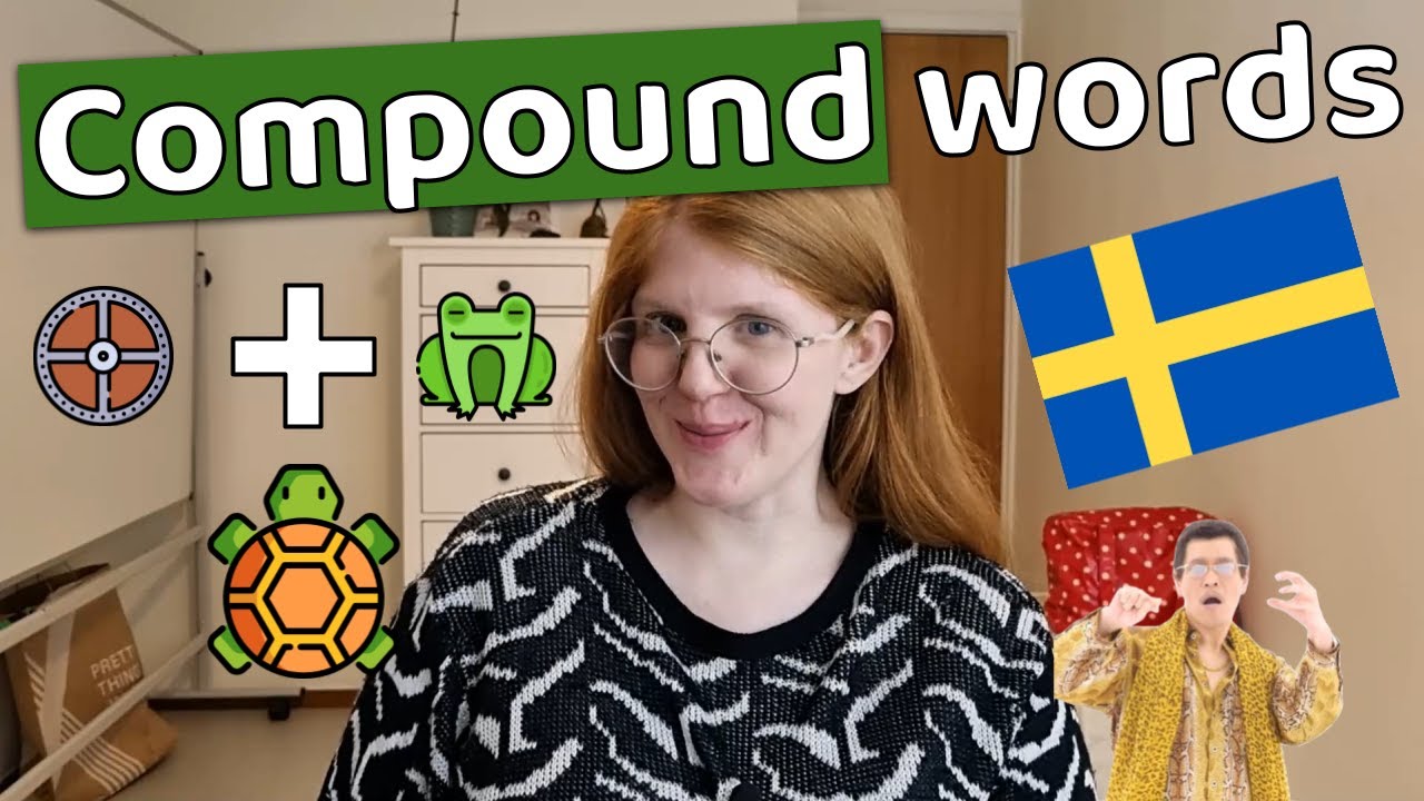 Compound Swedish words - Sammansatta ord - YouTube