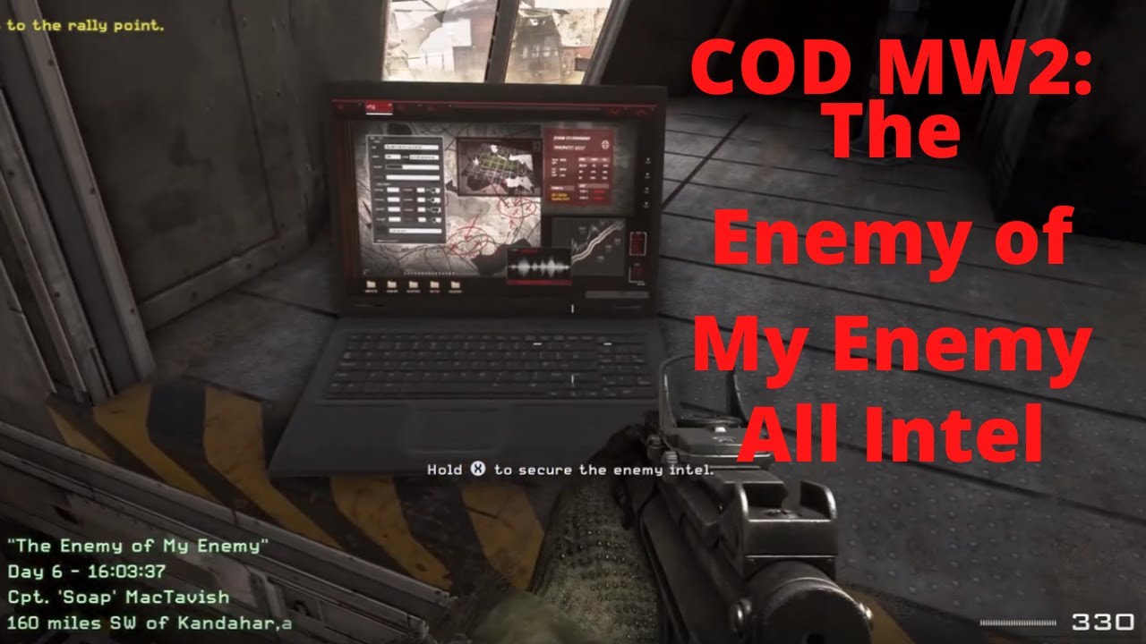 COD MW2: The Enemy of My Enemy Intel - YouTube
