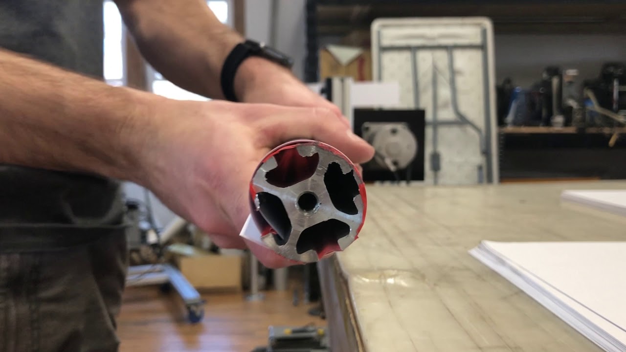 EdgeTec Roll-Up Machine Demo for Cardstock Material - YouTube