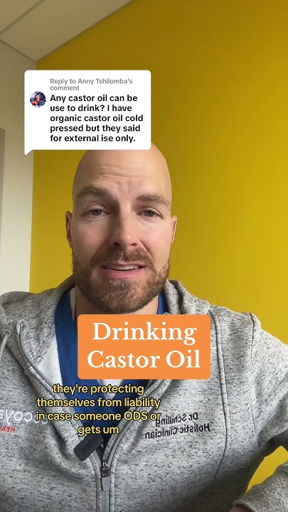 Can You Drink Castor Oil Youtube