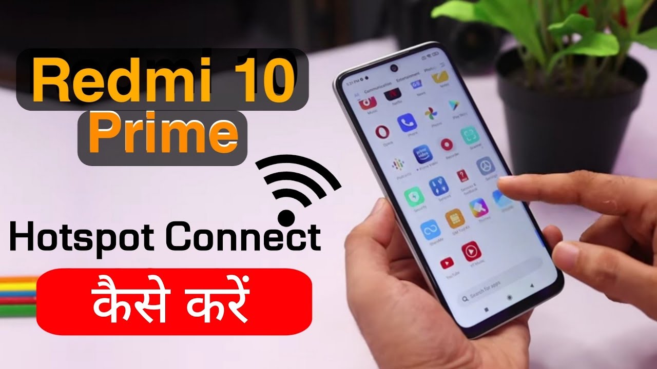 How to Connect Portable Hotspot in Redmi 10 Prime | Redmi 10 Prime Wifi ...