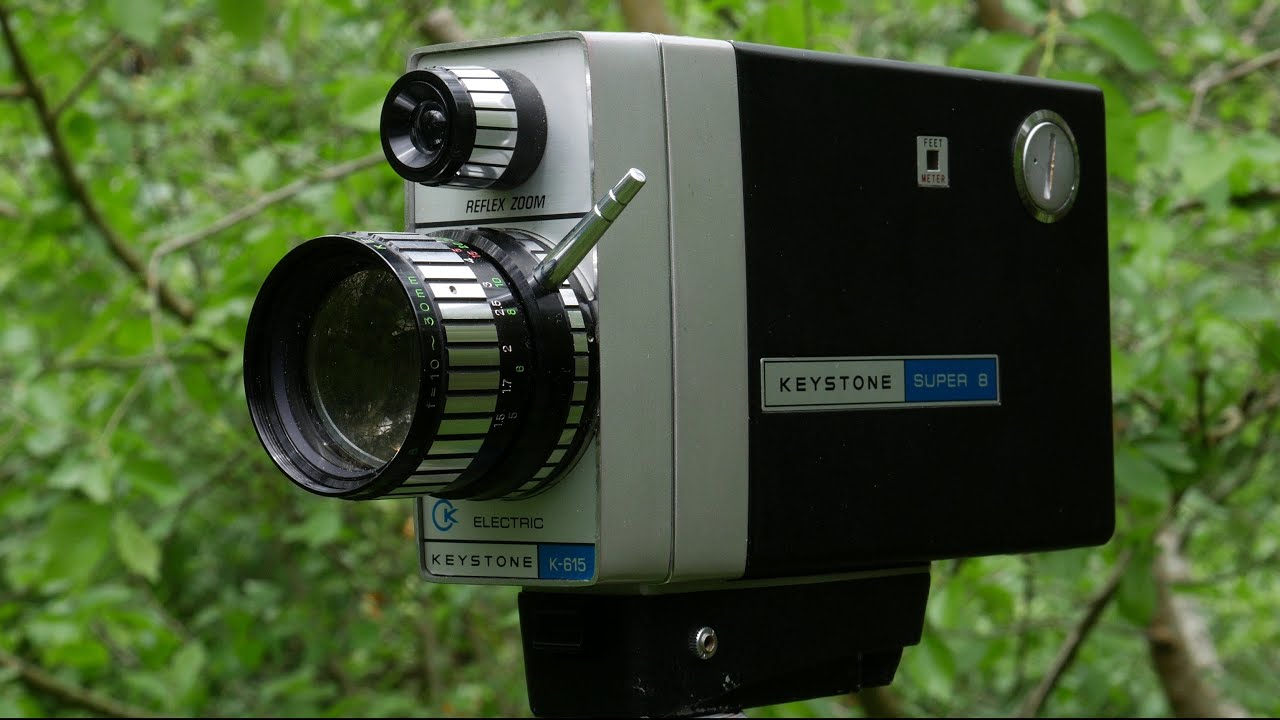 Keystone K-615 Super 8 Film Camera - YouTube