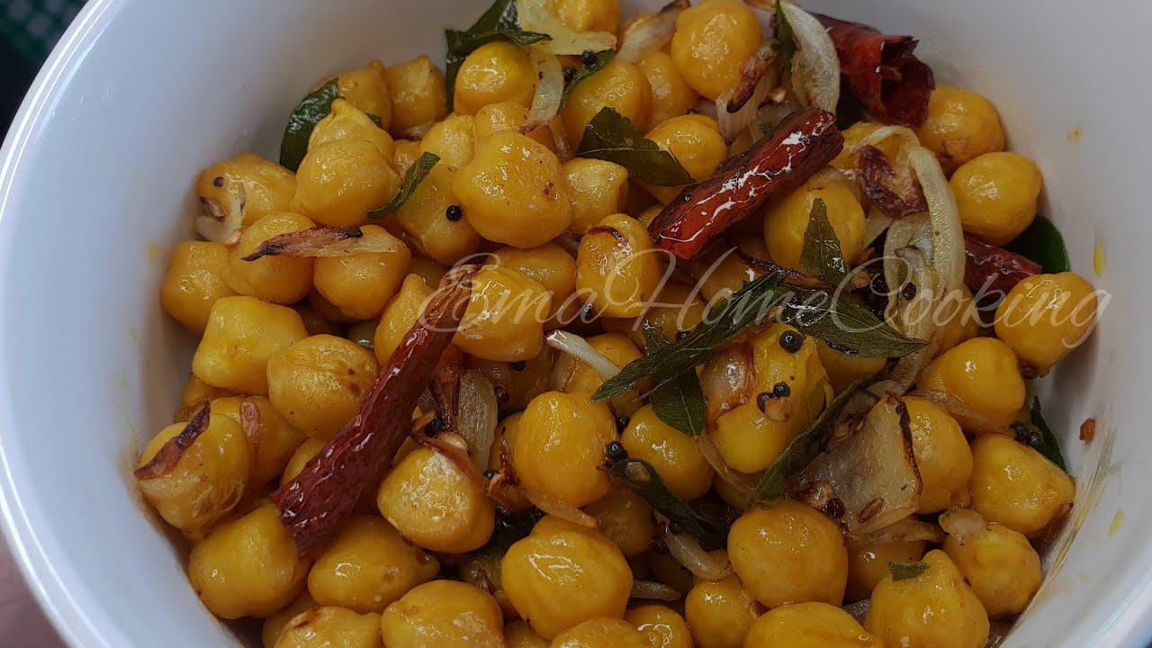 Kacang Kuda Rebus Mudah Sedap | Boiled chickpeas stir fry - YouTube