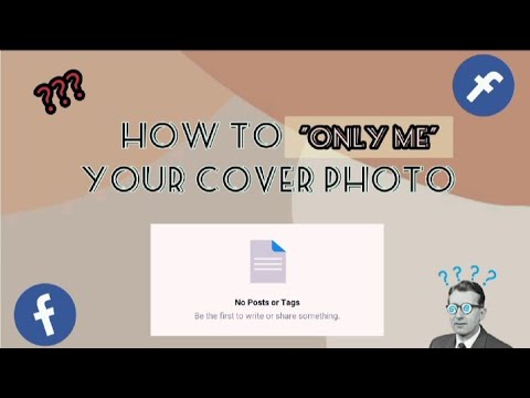 HOW TO ONLY ME COVER PHOTO ON FACEBOOK | @PAMELA_JANE - YouTube