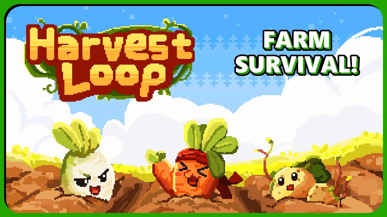 PLANT MAGICAL CROPS IN NEW FARMING ROGUELIKE! Harvest Loop - YouTube