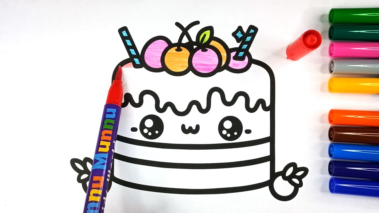 🎂 Colorful Cake Decorating | Learn How to Color a Yummy Cake 🍰 - YouTube