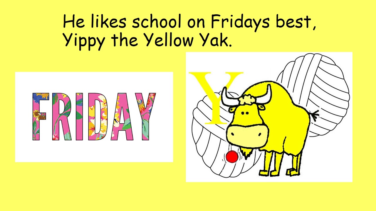 Yippy the Yellow Yak - YouTube