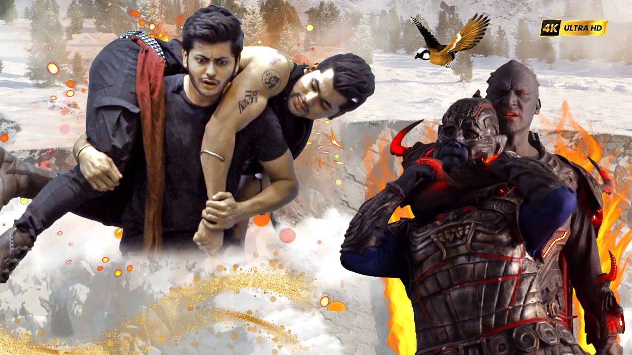 Aliens को देखते ही Shivaay को लेकर पहाड़ से कूदा Superhero Veer | Hero ...