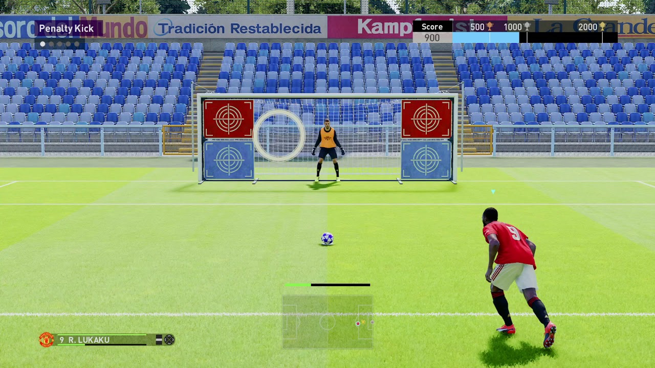 eFootball PES 2020 goalkeeper physics - YouTube