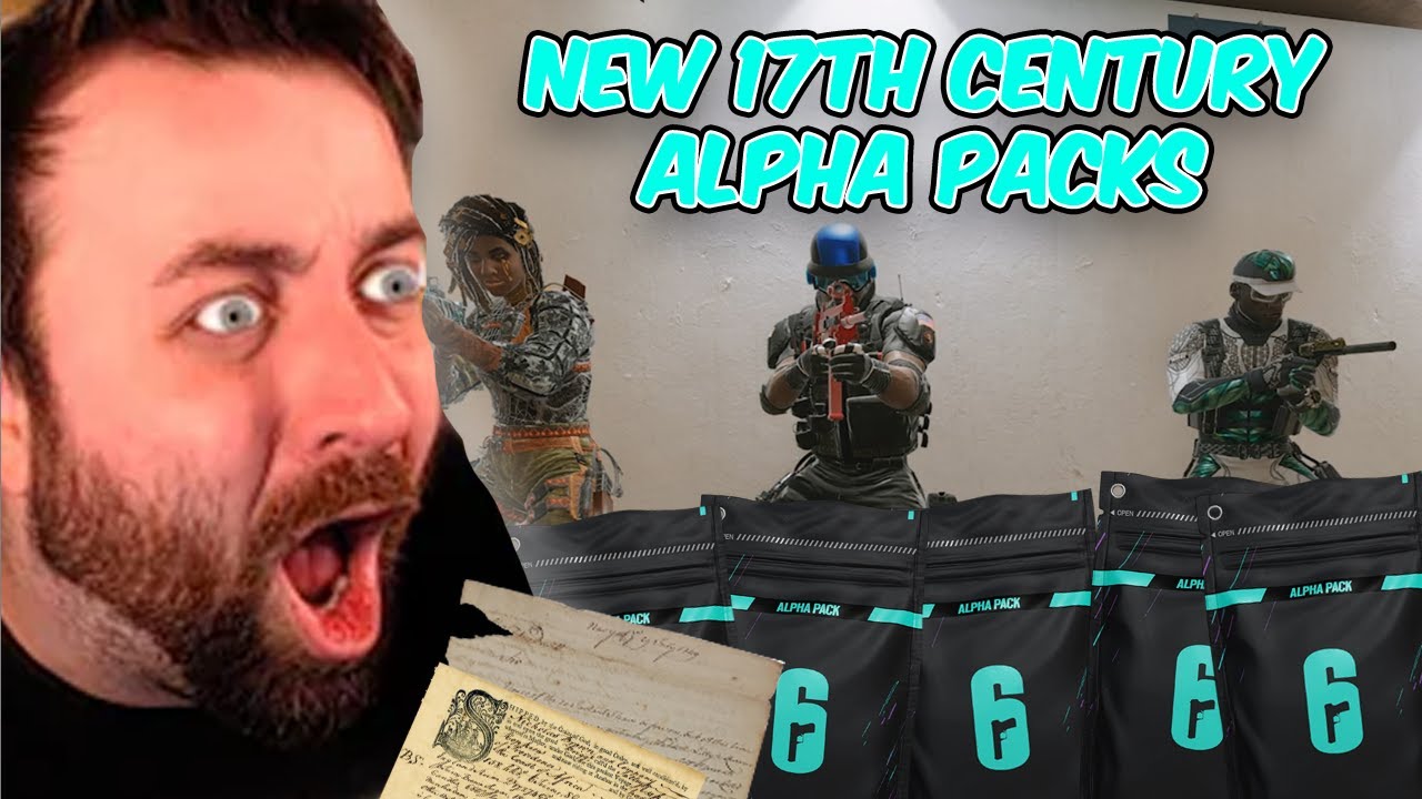 NPC Top Champ Opens Alpha Packs in Rainbow Six Siege - YouTube