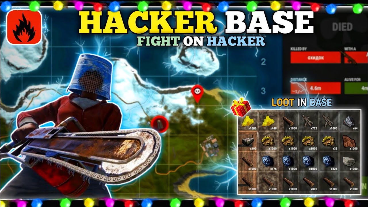 oxide Борьба с хакером oxide survival island hacker base boom 💥 hacker ...