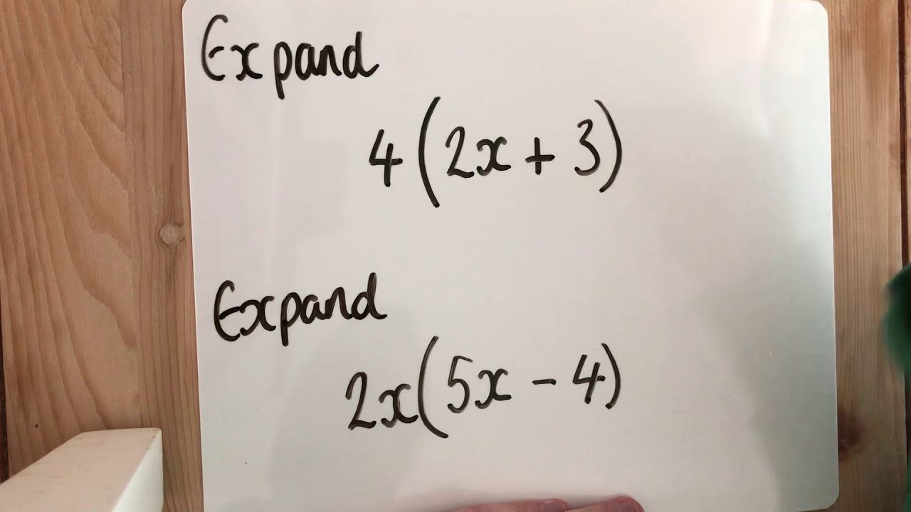 BennettMaths Expanding Single Brackets - YouTube