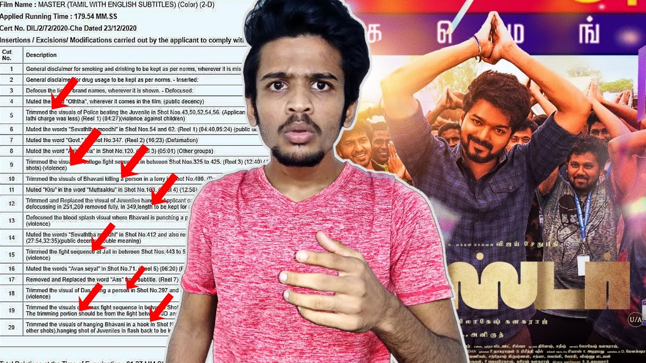 Official : 8 Scenes - Master Censor Cut | Master Censor Full Report ...