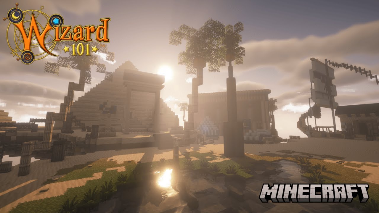 Wizard101 in Minecraft | Krokotopia | The Oasis - YouTube