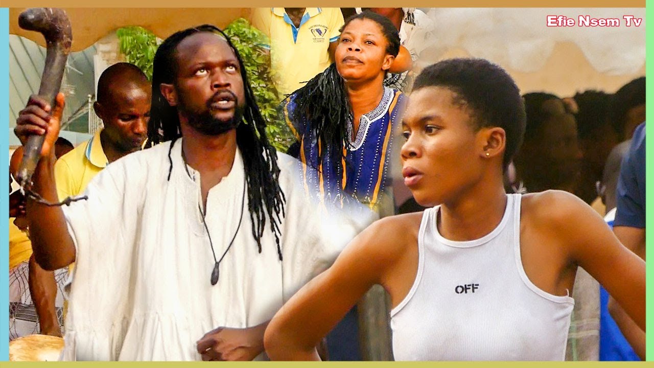 Nana Moatia and beautiful female komfo display at Dumanfo Festival ...