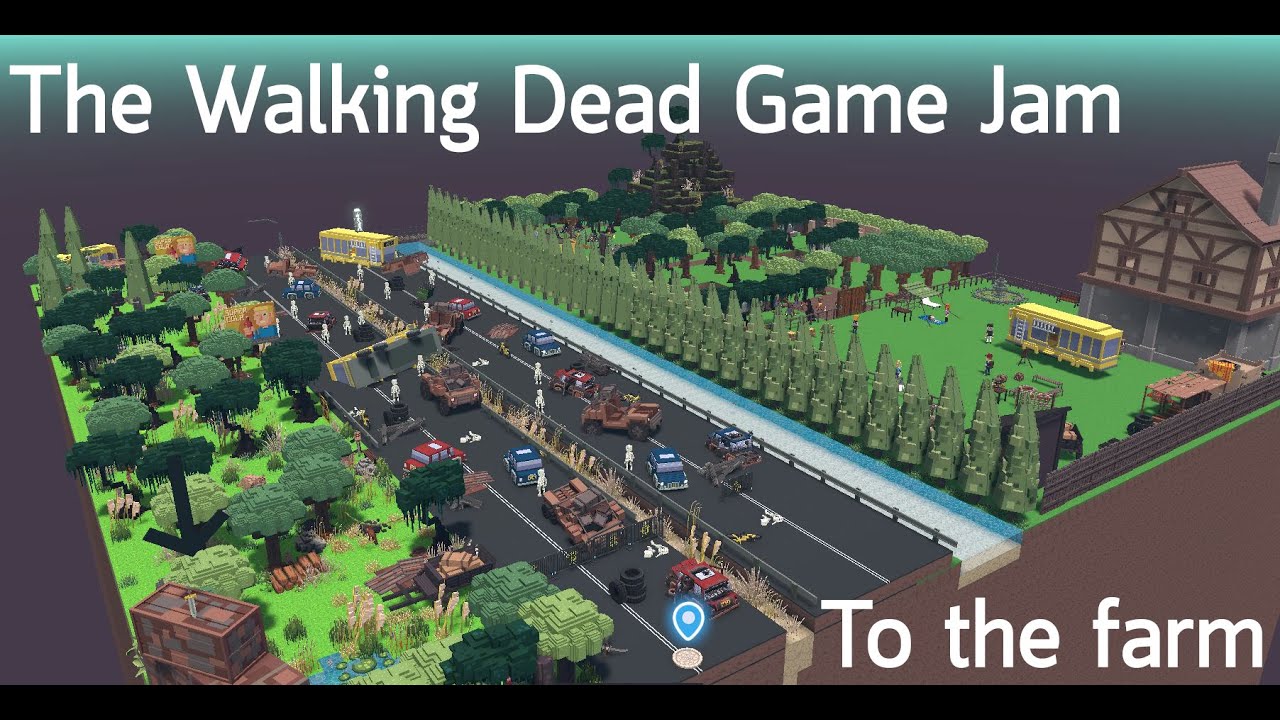 The Walking Dead Game Jam - To the farm - YouTube