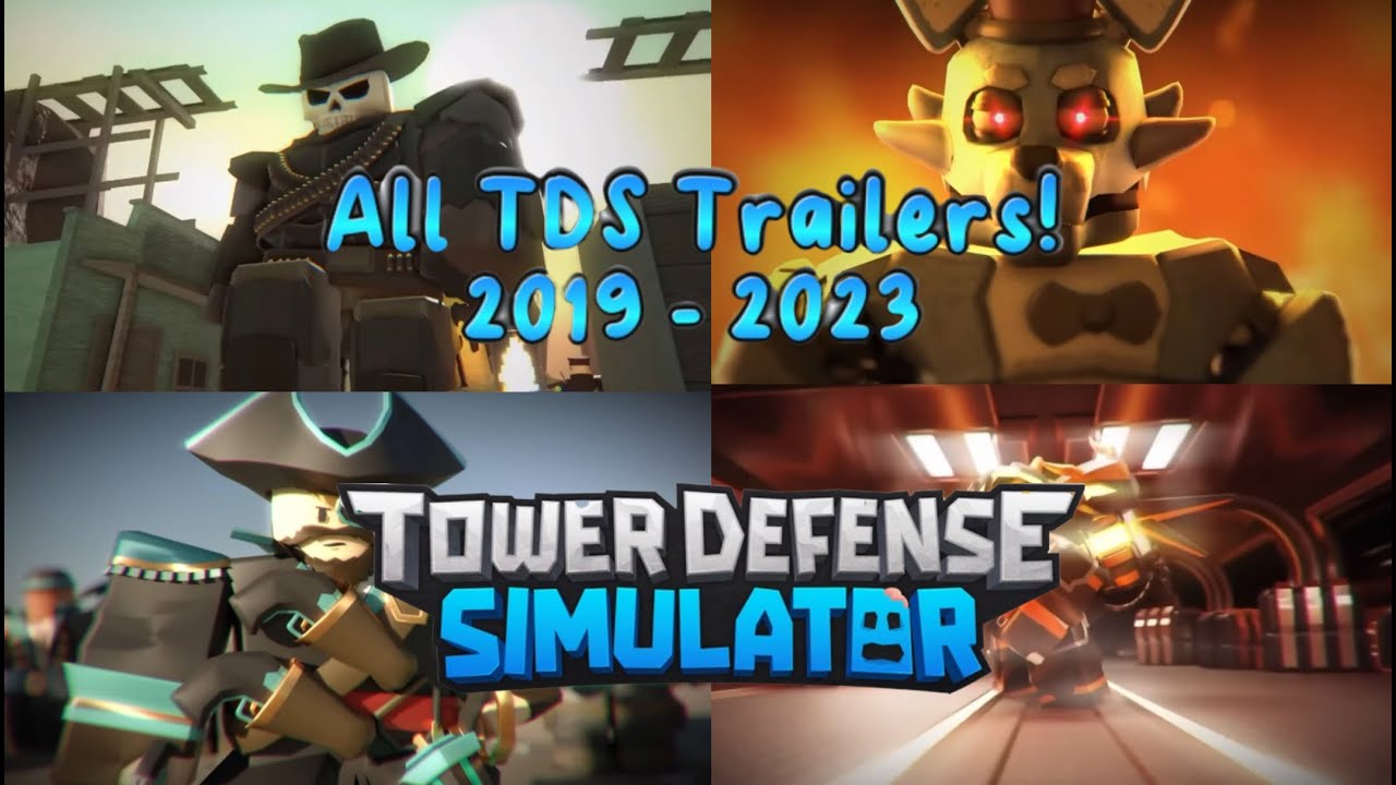All TDS Trailers! 2019 - 2022! Tower Defense Simulator - YouTube