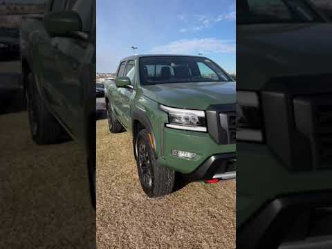 Nissan Frontier PRO-4X Tactical Green 2022 #Shorts - YouTube