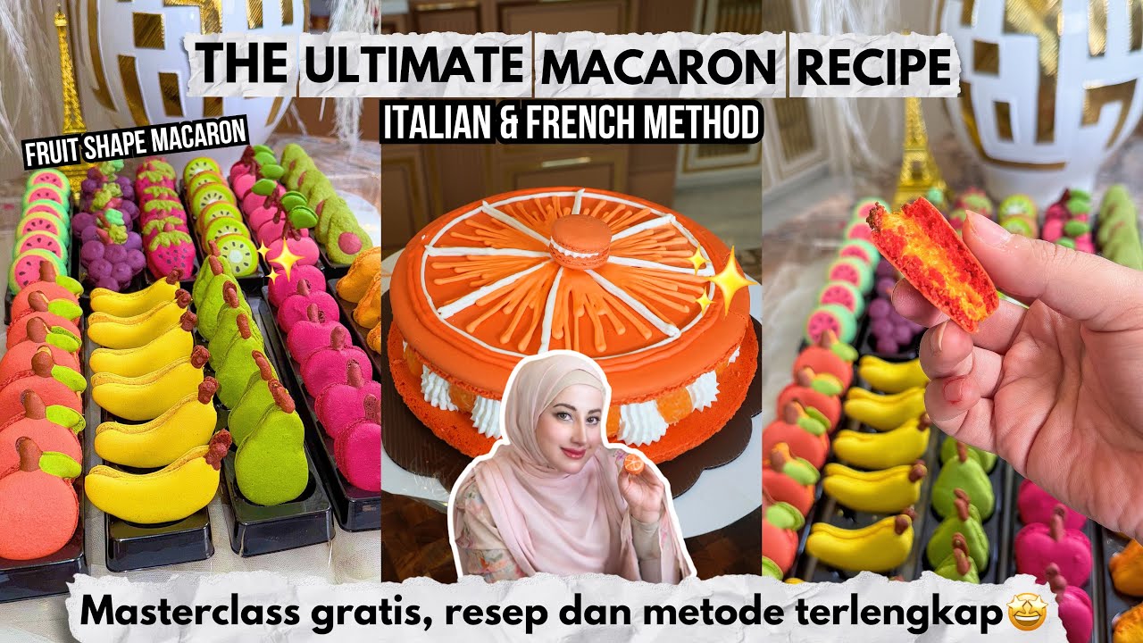 COOKING WITH TASYI: EPS 156 - RESEP ULTIMATE MACARON TUTORIAL DAN TEHNIK TERLENGKAP ANTI GAGAL ...