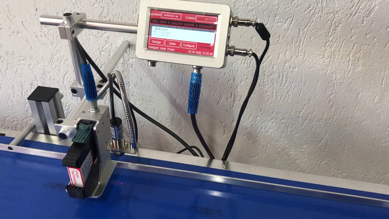 IMPRESSORA / DATADOR INKJET MX - CASA DO DATADOR.COM - YouTube