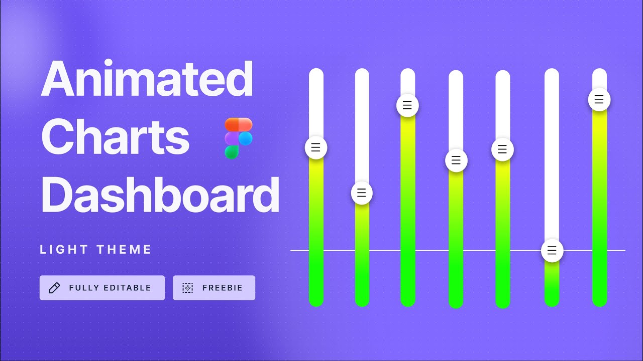 Animated Charts Design for Dashboard - Auto Layout in Figma 2022 # ...