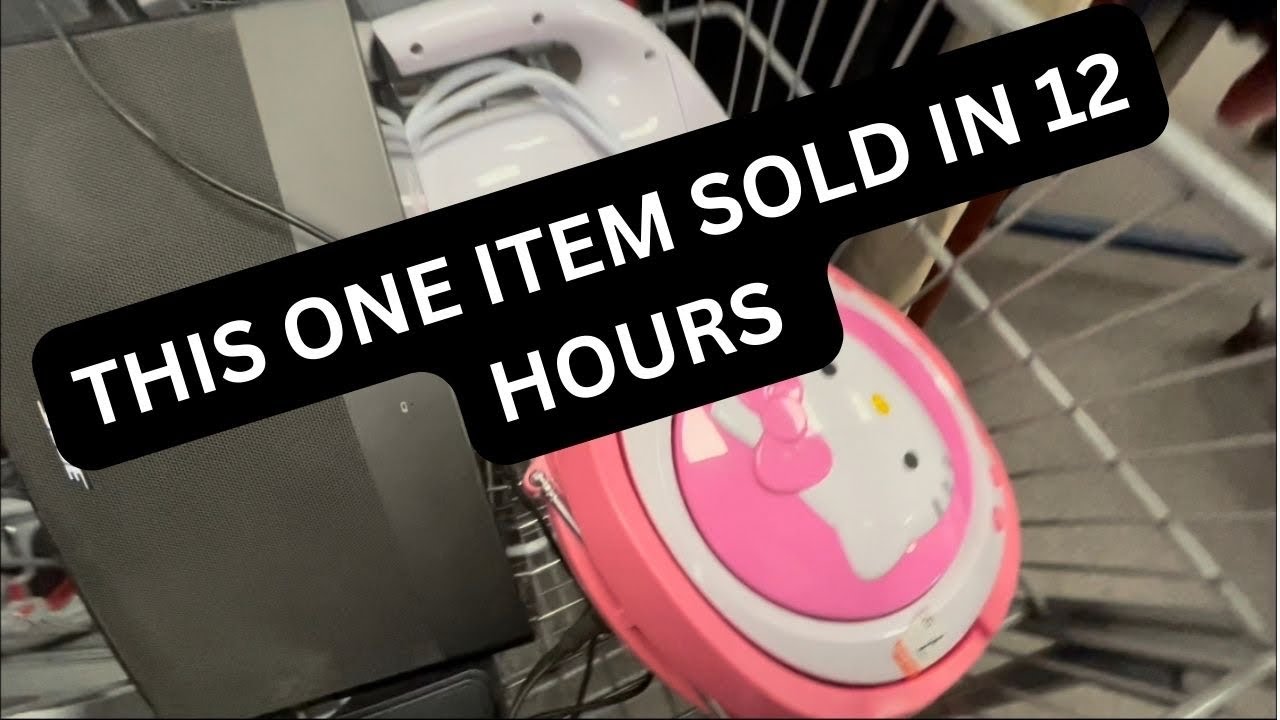 This One Item SOLD in 12 hours from listing & Made me 10 times what I ...