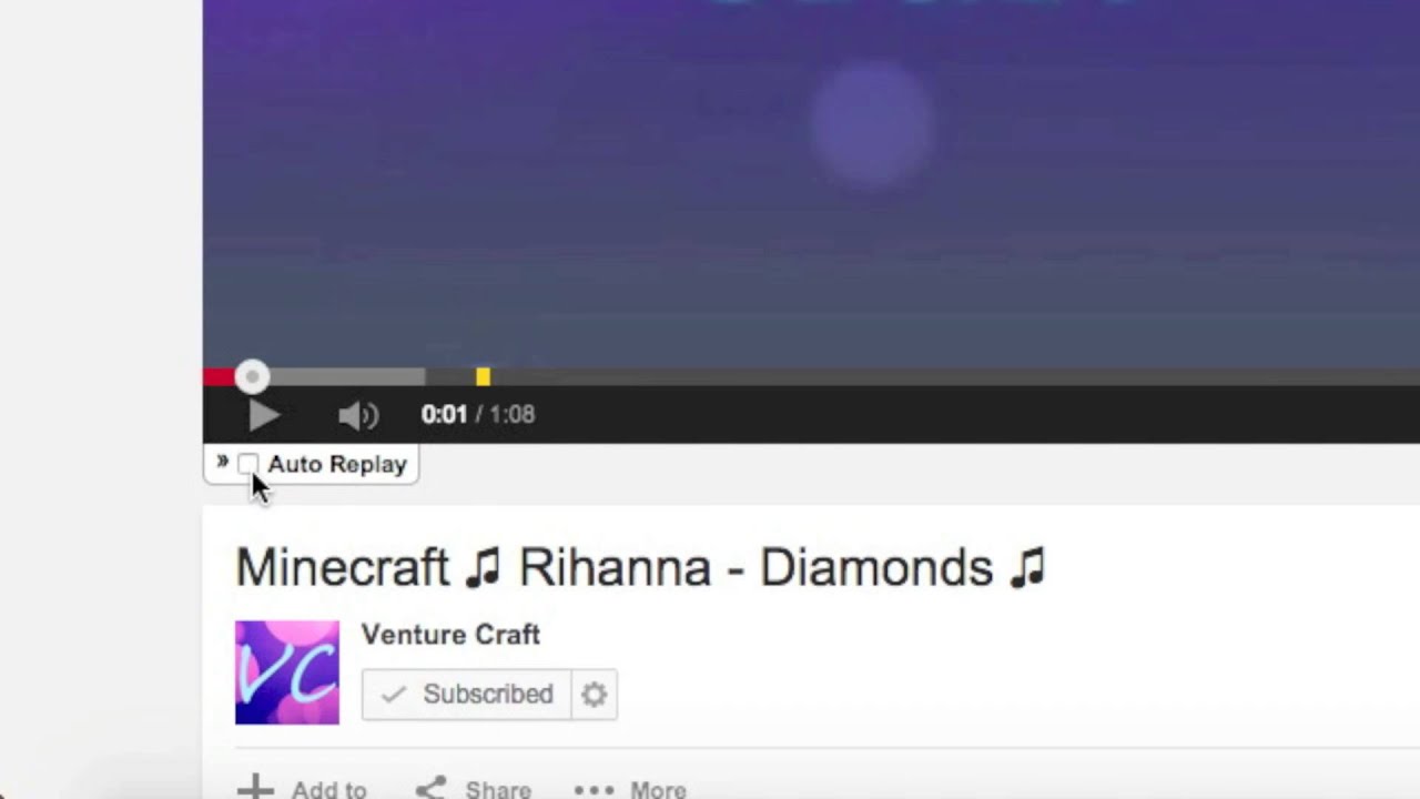 Tutorials - Best way to auto replay youtube videos! - YouTube